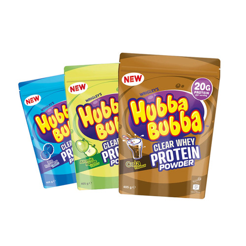 Hubba Bubba Clear Whey Protein Powder 405 g | Bodydynamite
