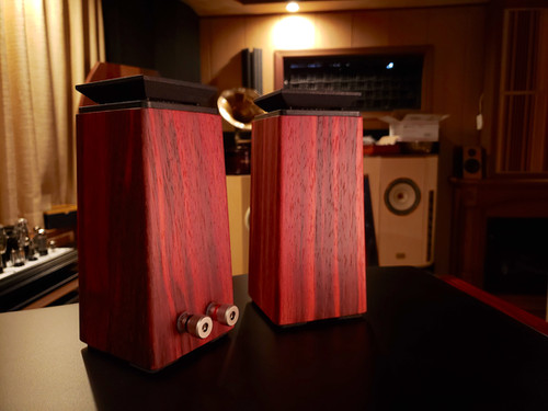 Solid African Padauk Tiny Radial #110 | Decware Tiny Radials