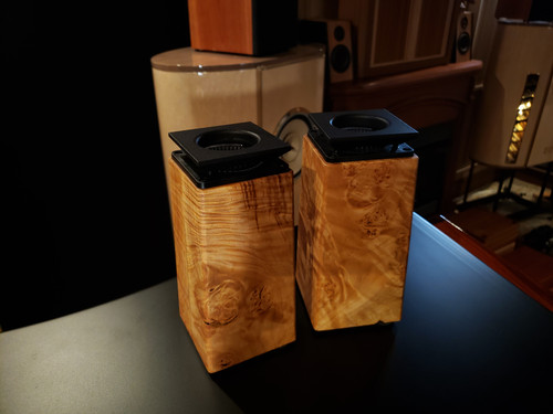 Maple Burl Tiny Radial #122 | Decware Tiny Radials