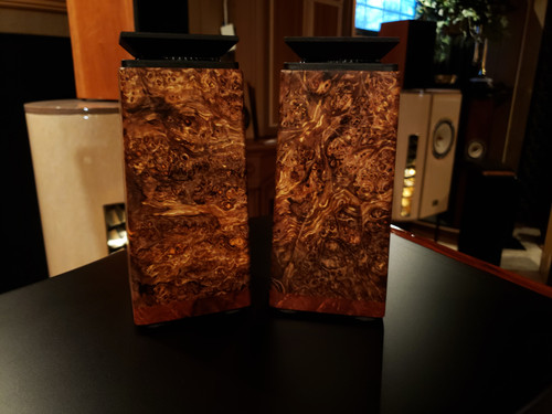 Black Walnut Burl Tiny Radial #118 | Decware Tiny Radials
