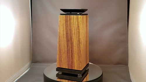 Solid Zebrawood Tiny Radial #006 | Decware Tiny Radials