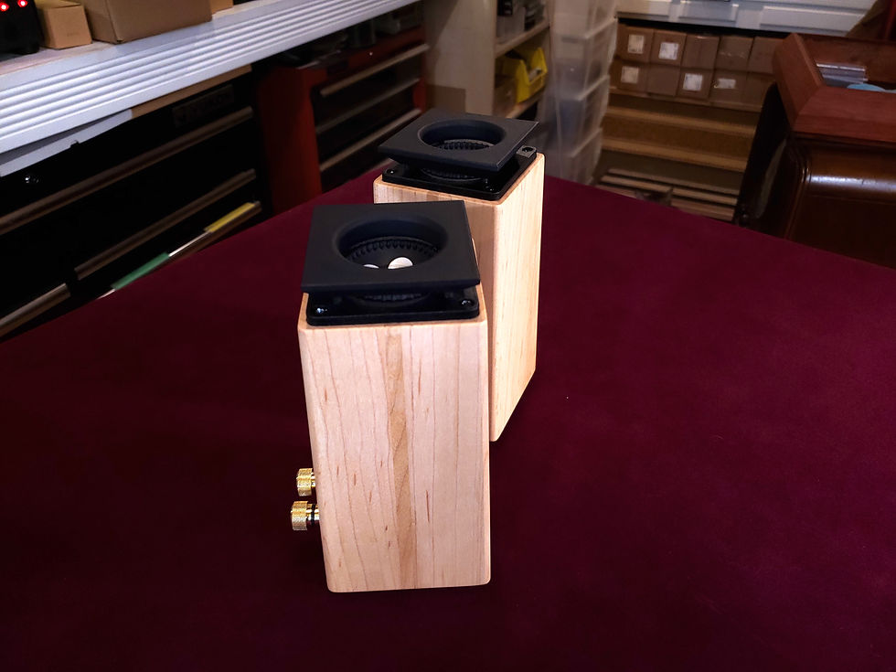 Solid Hard Maple Tiny Radial #139 | Decware Tiny Radials