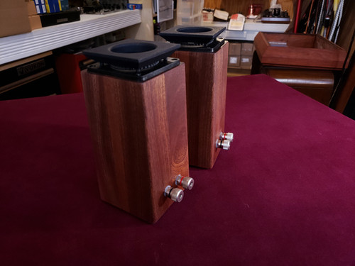 Solid Black Walnut Tiny Radial #141 | Decware Tiny Radials