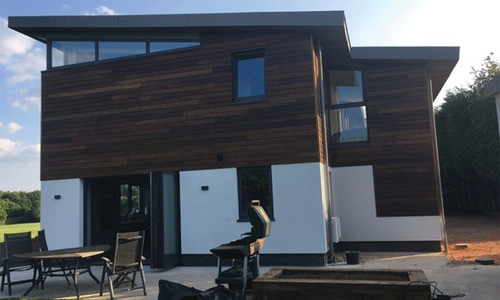 ThermoWood Ash Cladding