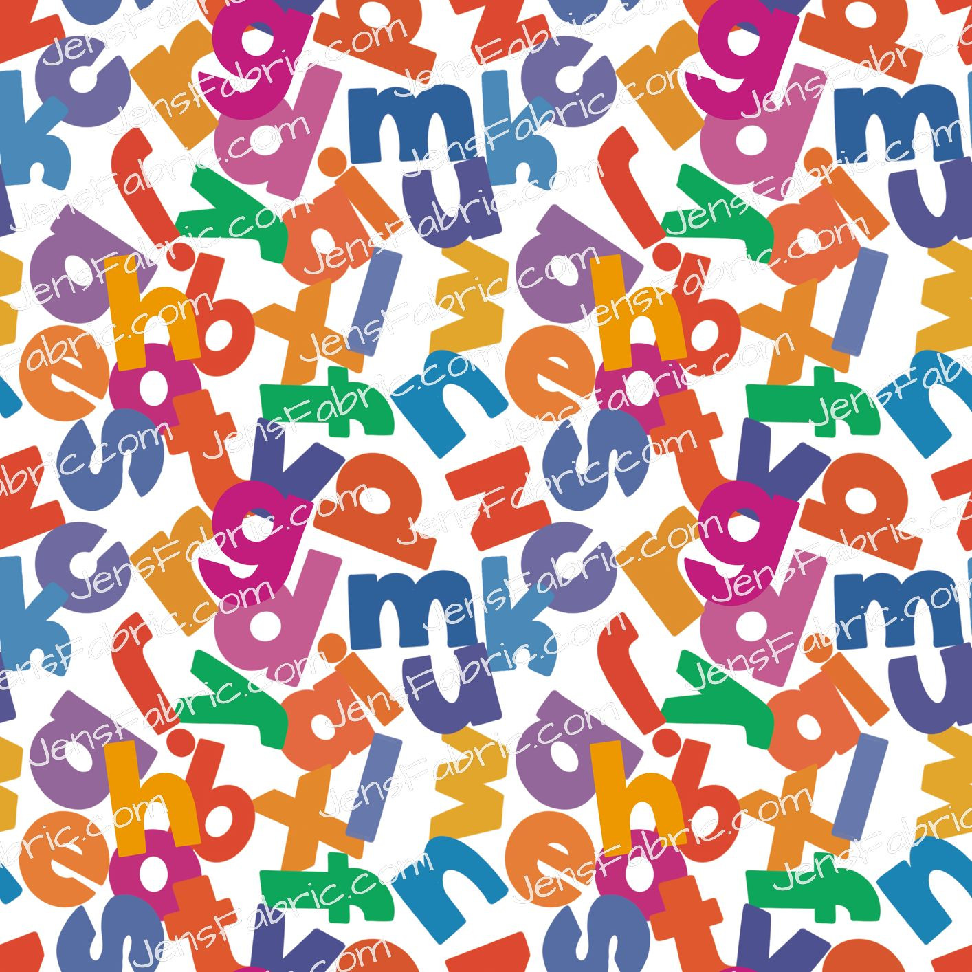 Coconut Tree Letters | Jen's Fabric