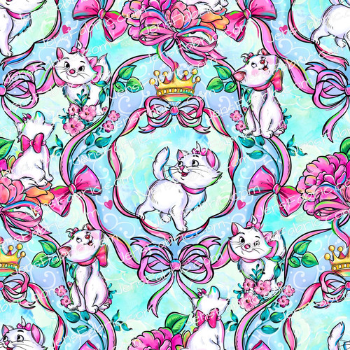 Magical Motif: Marie Stack on Teal | Jen's Fabric