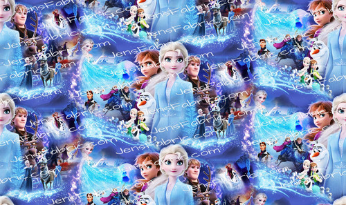 Frozen Movie Poster Collage | Jen's Fabric