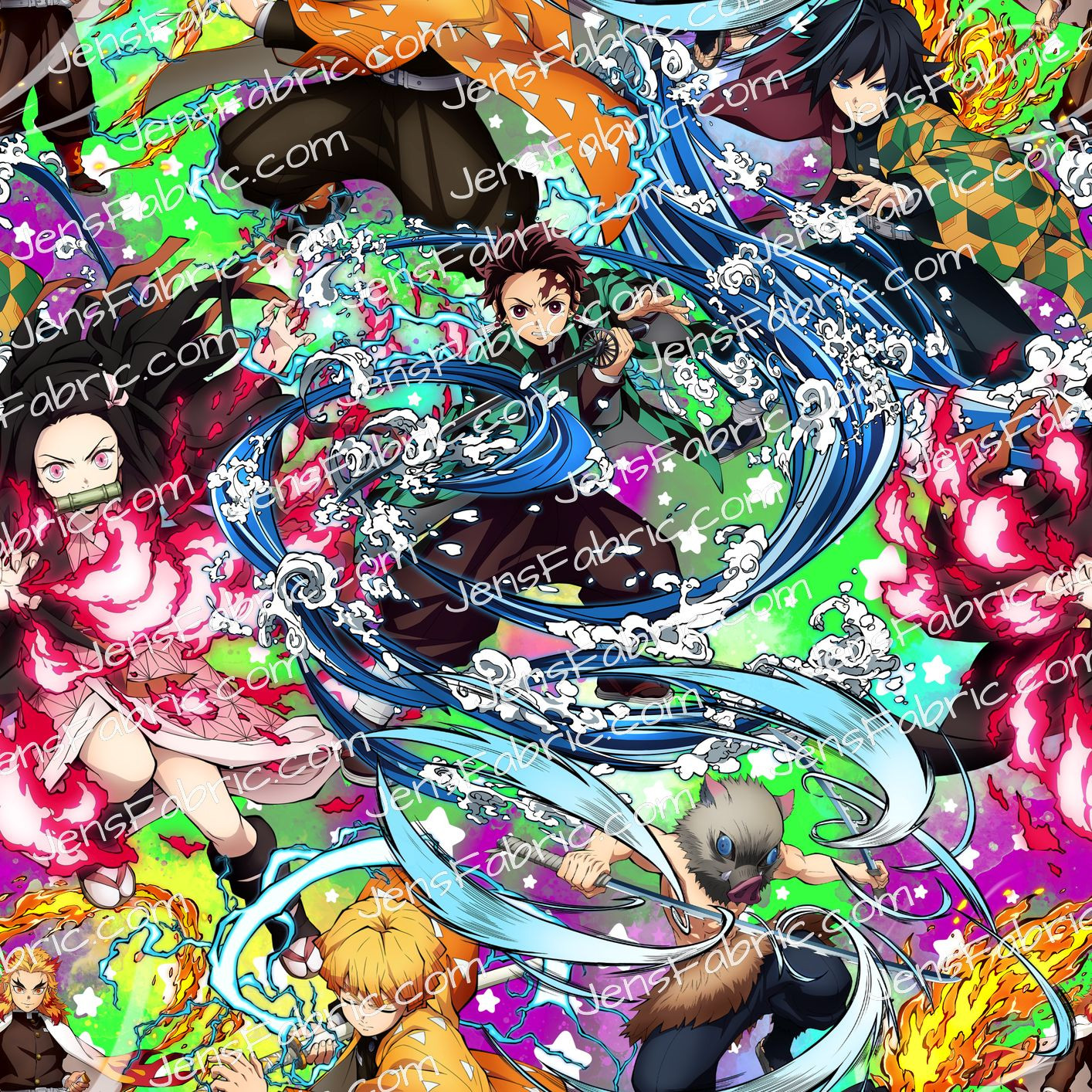 Demon Slayer Stack | Jen's Fabric