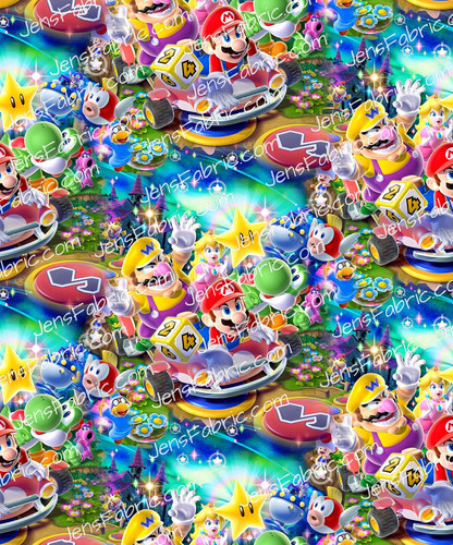 Mario Collage | Jen's Fabric