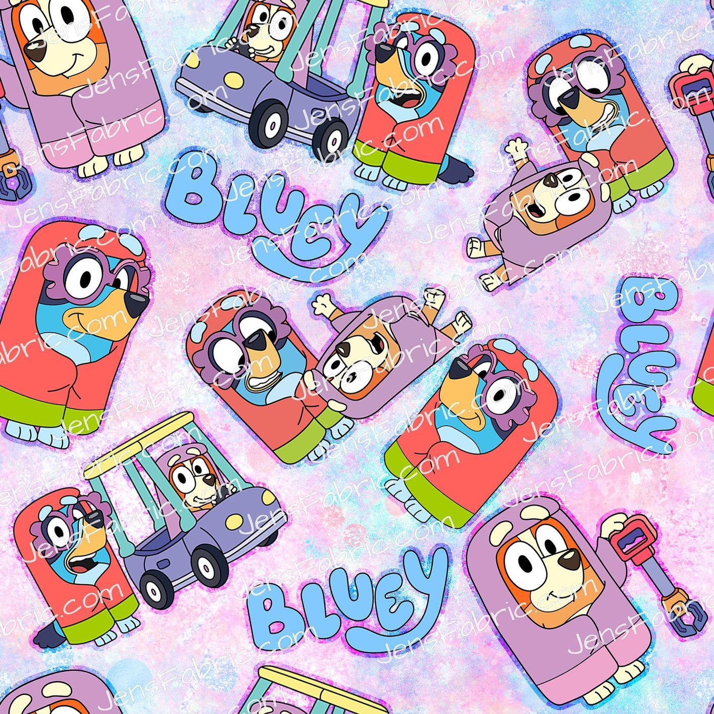 Bluey Rita Toss | Jen's Fabric