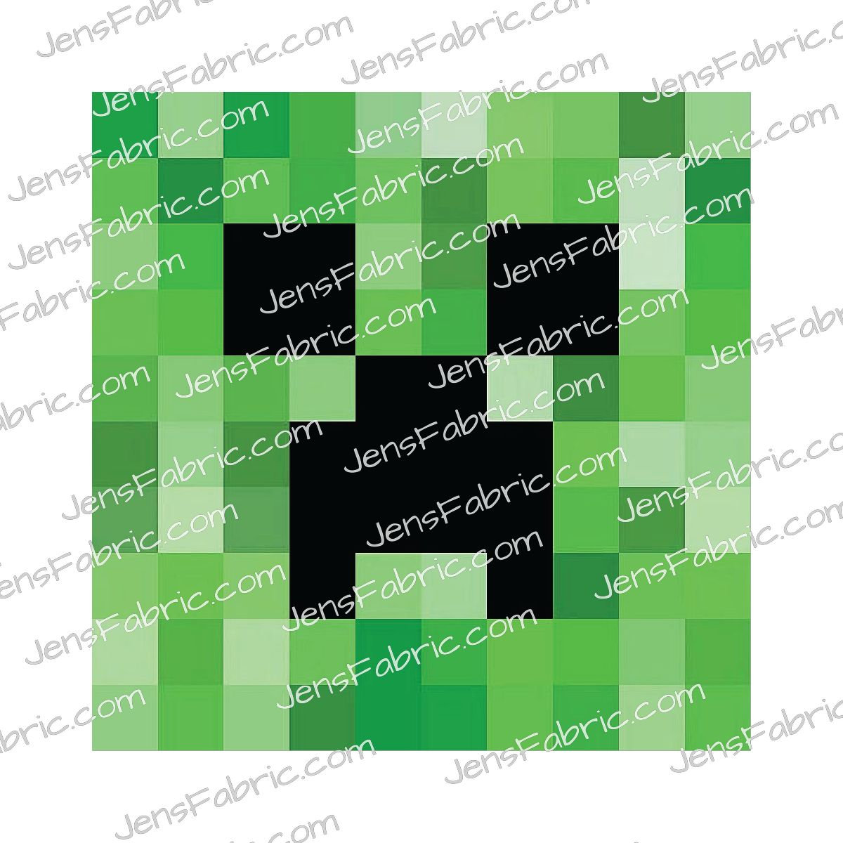 Creeper Face Panel | Jen's Fabric