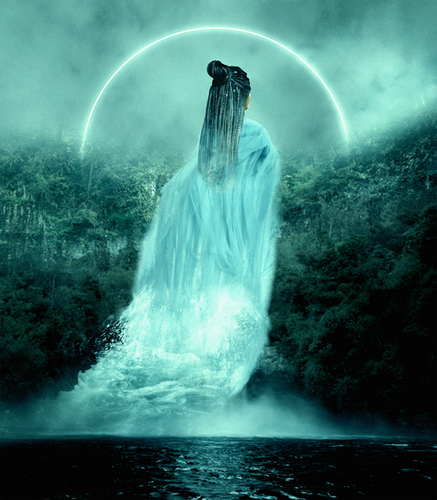 "Waterfall Goddess" | Jeff Manning Art