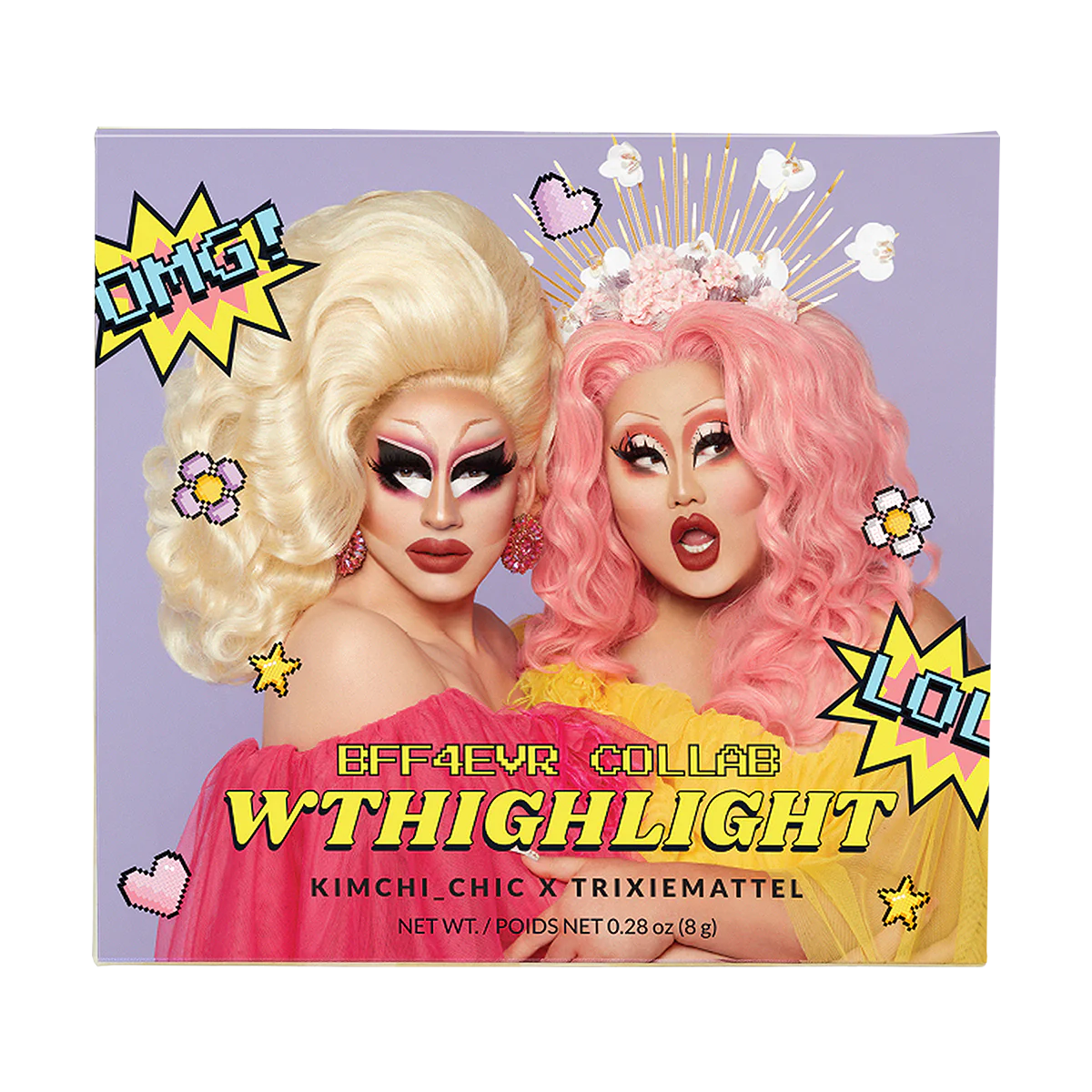 KIMCHI CHIC BEAUTY KIMCHI X TRIXIE BFF4EVR: WTHIGHLIGHT - 01 DOUBLE ...
