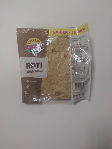 Crispy whole wheat roti /750g | Tosh's Food House