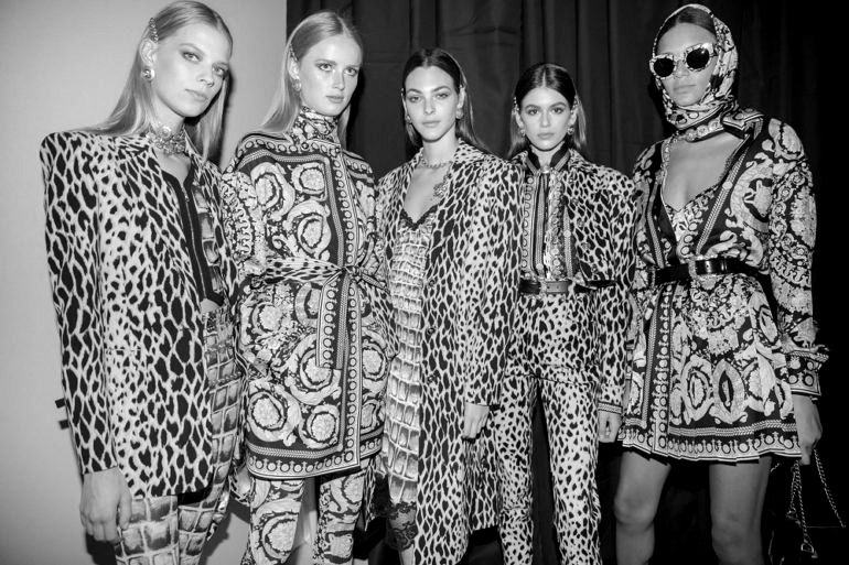 el comienzo de versace