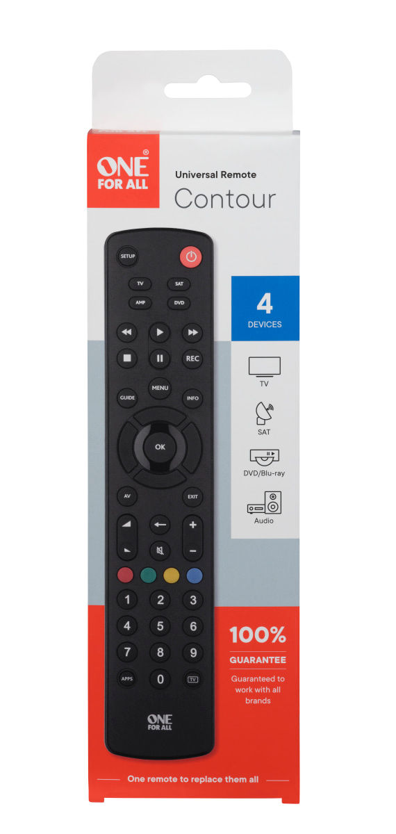 One For All | Slimline Remote Controls | Mount Technologies Limited