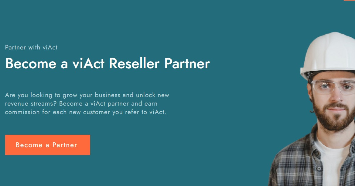 viAct | Channel Partner Program | Construction Technology Solution