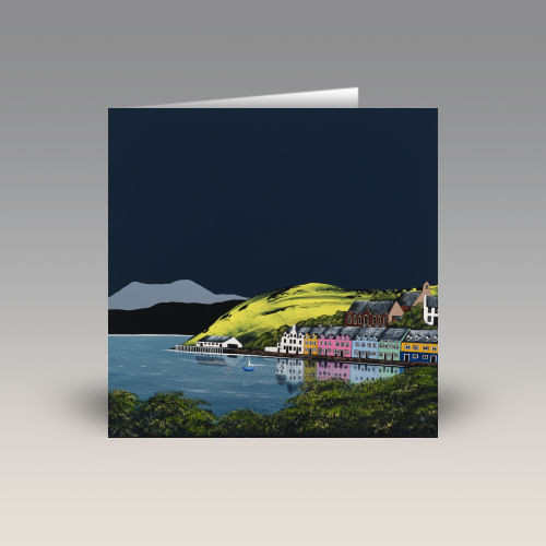 "Portree View" by Jay Nottingham Greetings Card | We Frame It