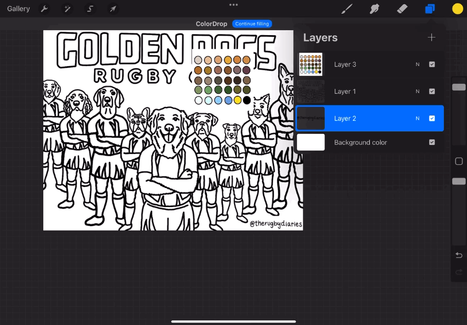 Digital Coloring Book Tutorial
