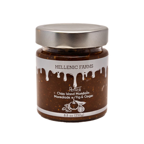 CHIOS ISLAND MANDARIN MARMALADE w/ FIG & GINGER | Hellenic Farms