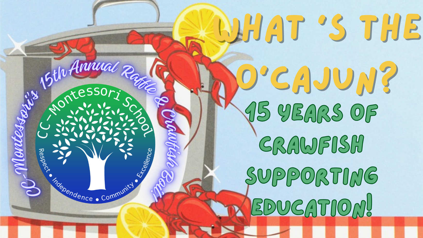 Annual Raffle & Crawfish Boil | CC-Montessori