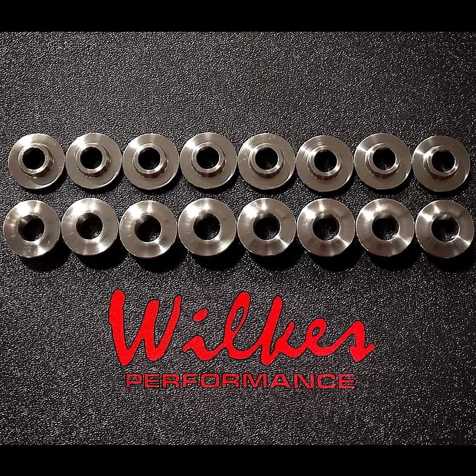 LS Beehive Titanium Retainers | Wilkesperformance