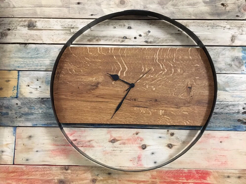 Whisky barrel ring clock | Barrels & BespOak