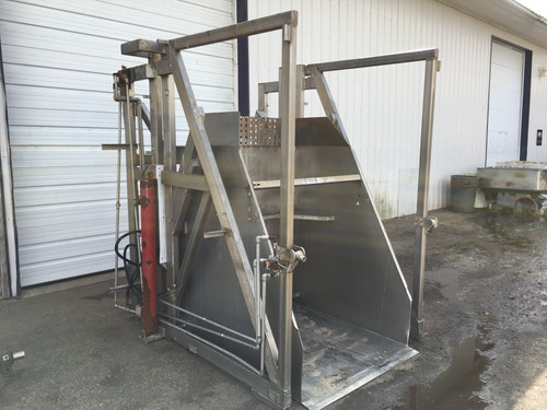 vat dumper lift and tilt | Michigan Food Equip