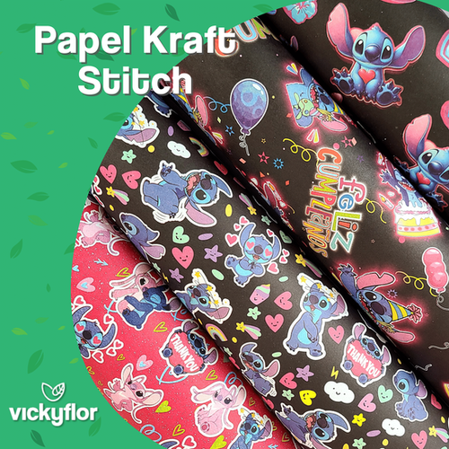 Papel Kraft Stich | Vickyflor Online