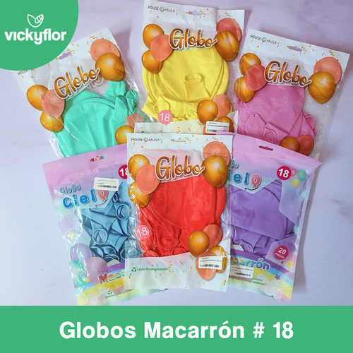 Globos Macaron N18 | Vickyflor Online