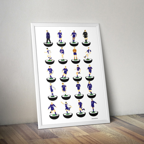 OAFC A3 Subbuteo Poster (Unframed) | OASF
