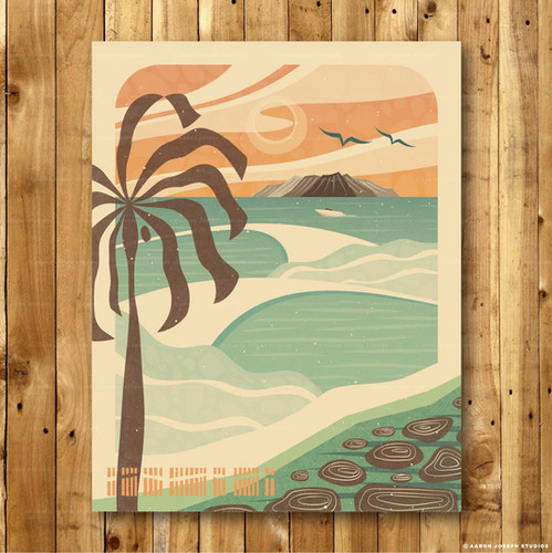 PLAYA LALA - LIMITED EDITION PRINT | Aaron Joseph Studios