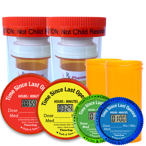 TimerCap - Standard and Wide-Mouth | TimerCap