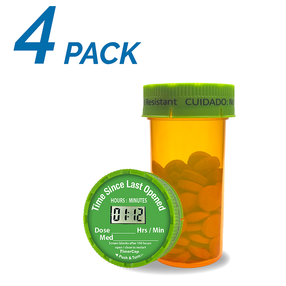 TimerCap | Prescription Misuse Prevention Made Simple