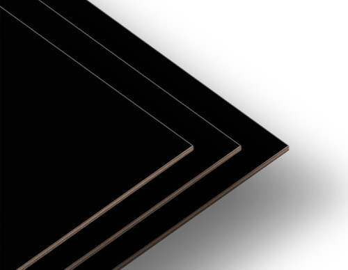iAhşap Siyah Laminat Kaplı MDF Tabaka Ahşap Plaka Ahşap Panel | iAhşap