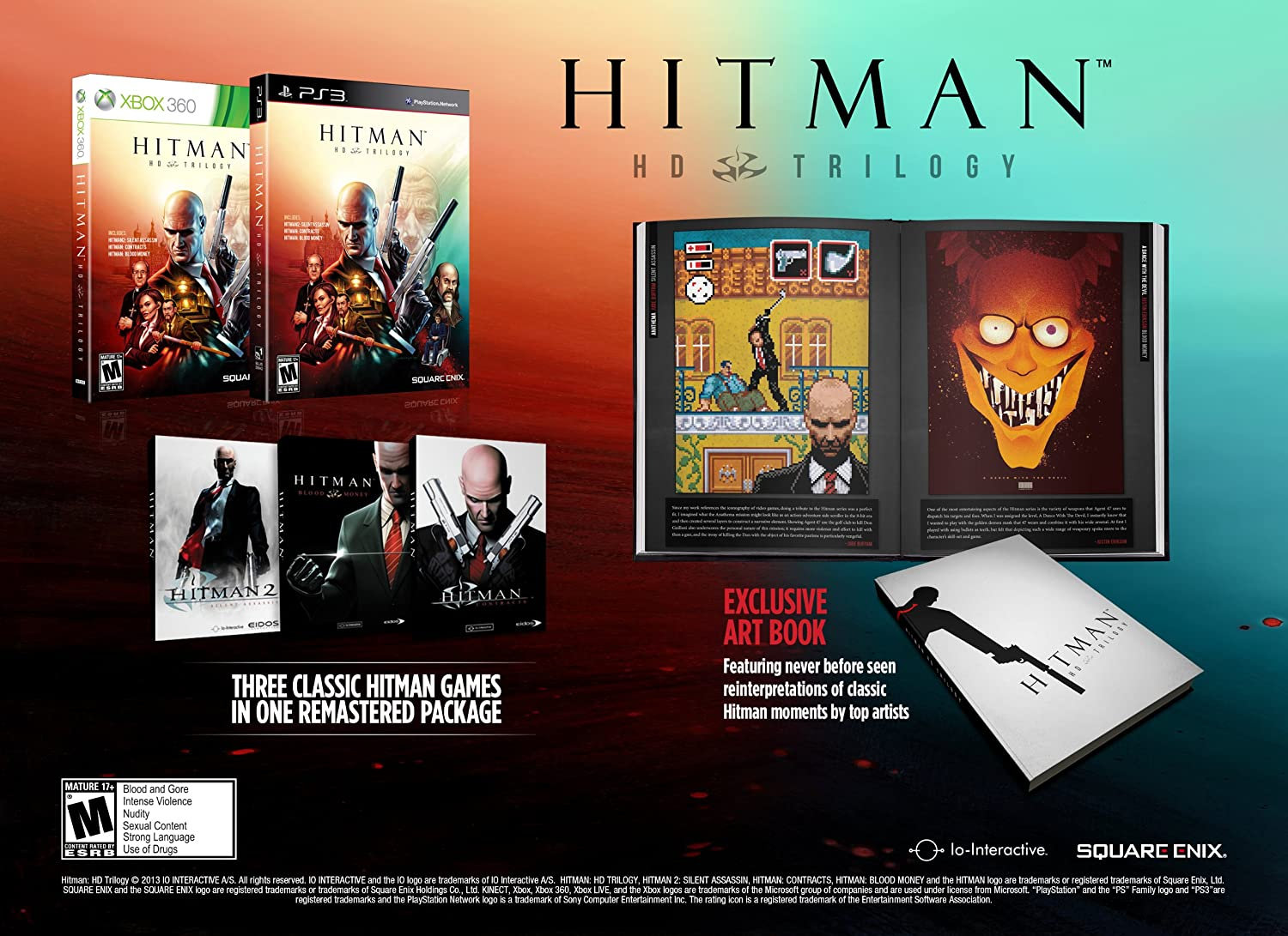 Hitman HD Trilogy - Artbook Bundle