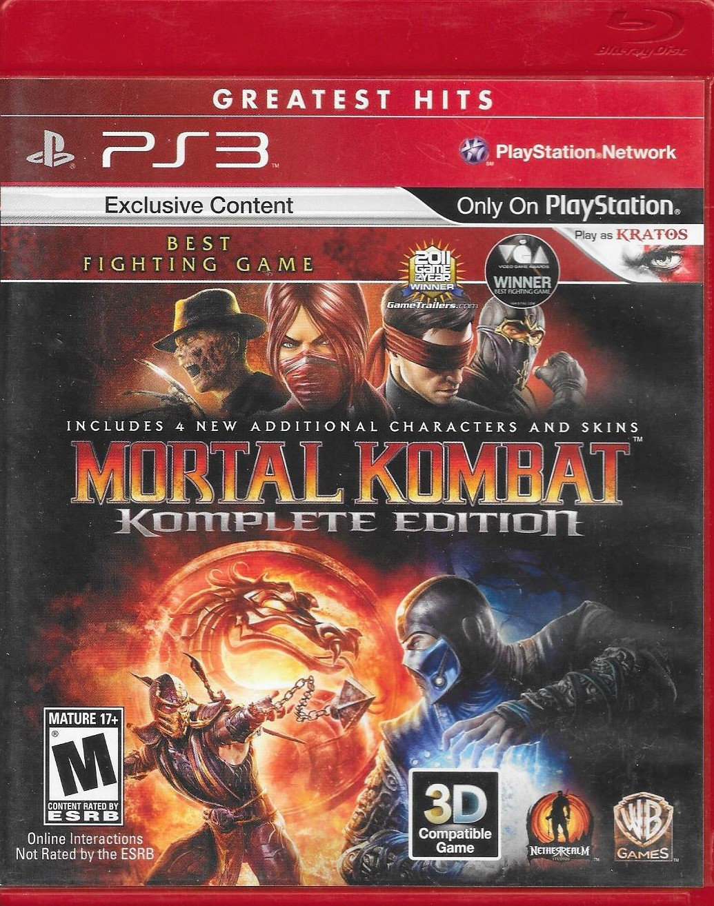 Mortal Kombat - Komplete Edition - Greatest Hits