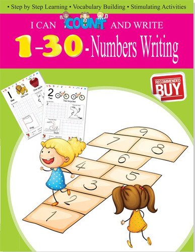I Can Count and Write 1-30Numbers Writing | www.smileeducationonline.com
