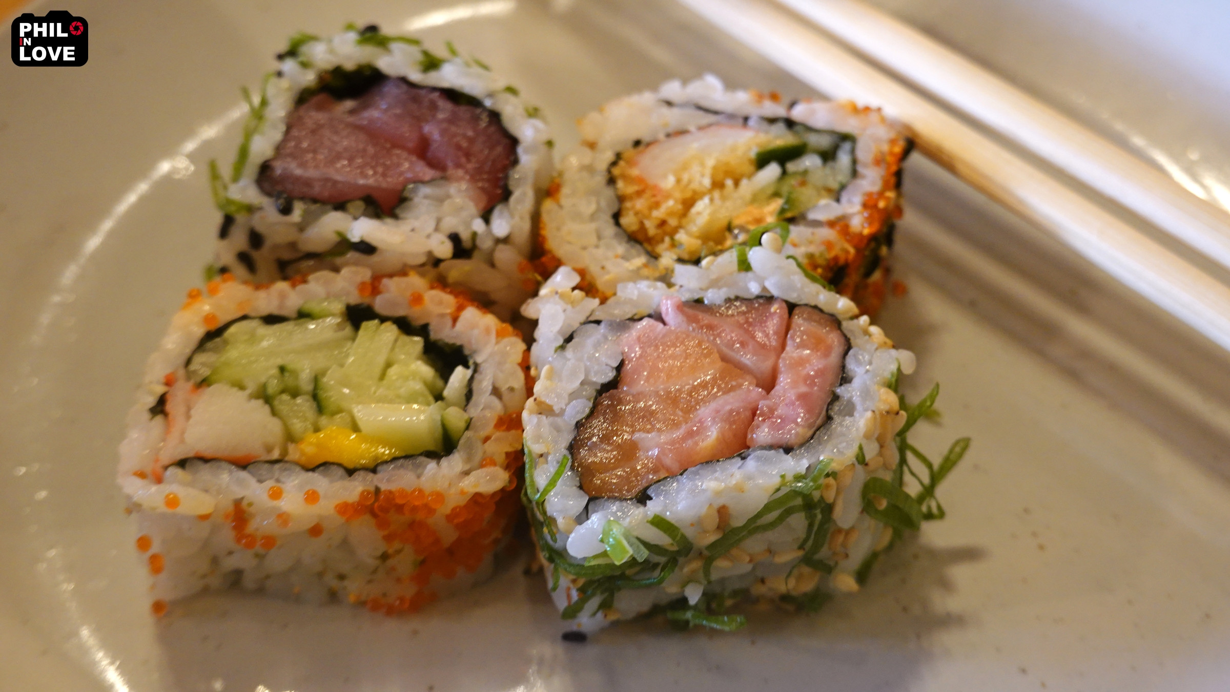 필리핀 마닐라 맛집: 제대로 된 우라마키 스시롤을 주는 곳, 스시 쇼쿠닝