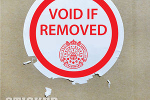 breakable pvc sticker