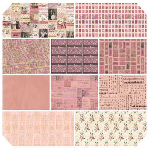 Palette Collection Pink | Tim Holtz | Free Spirit | OhSewSally!