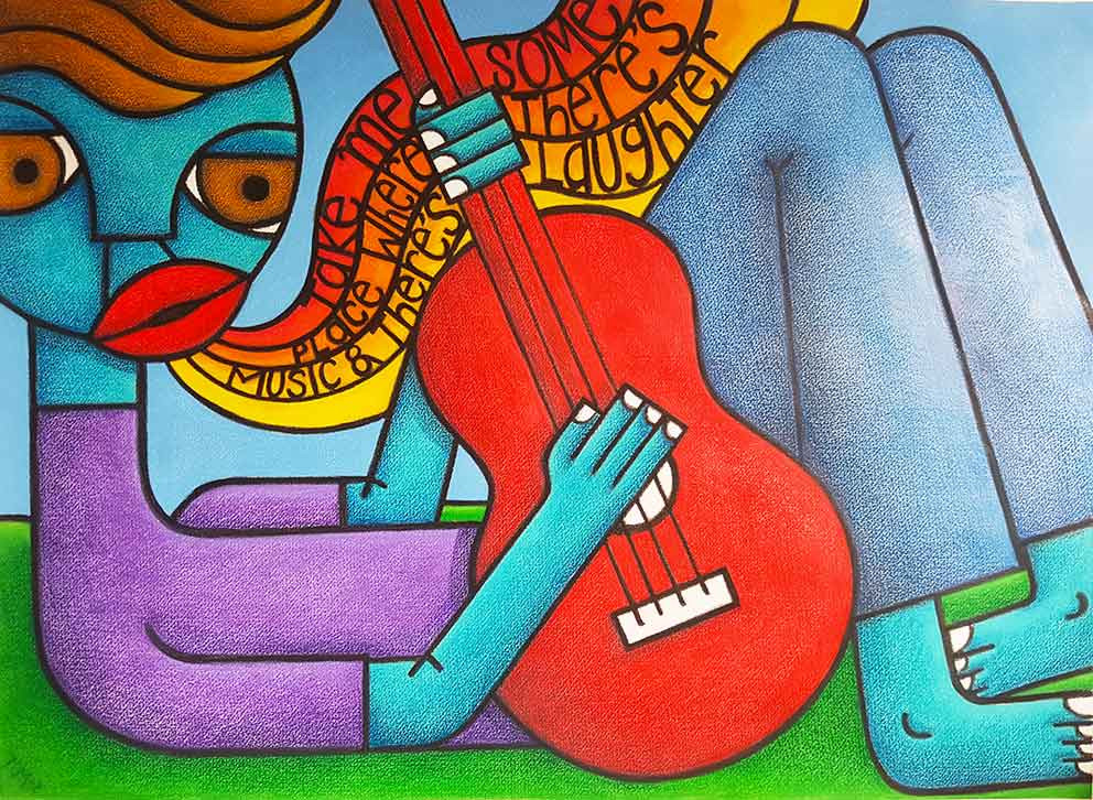 Music & Laughter | Trinity Morris Art