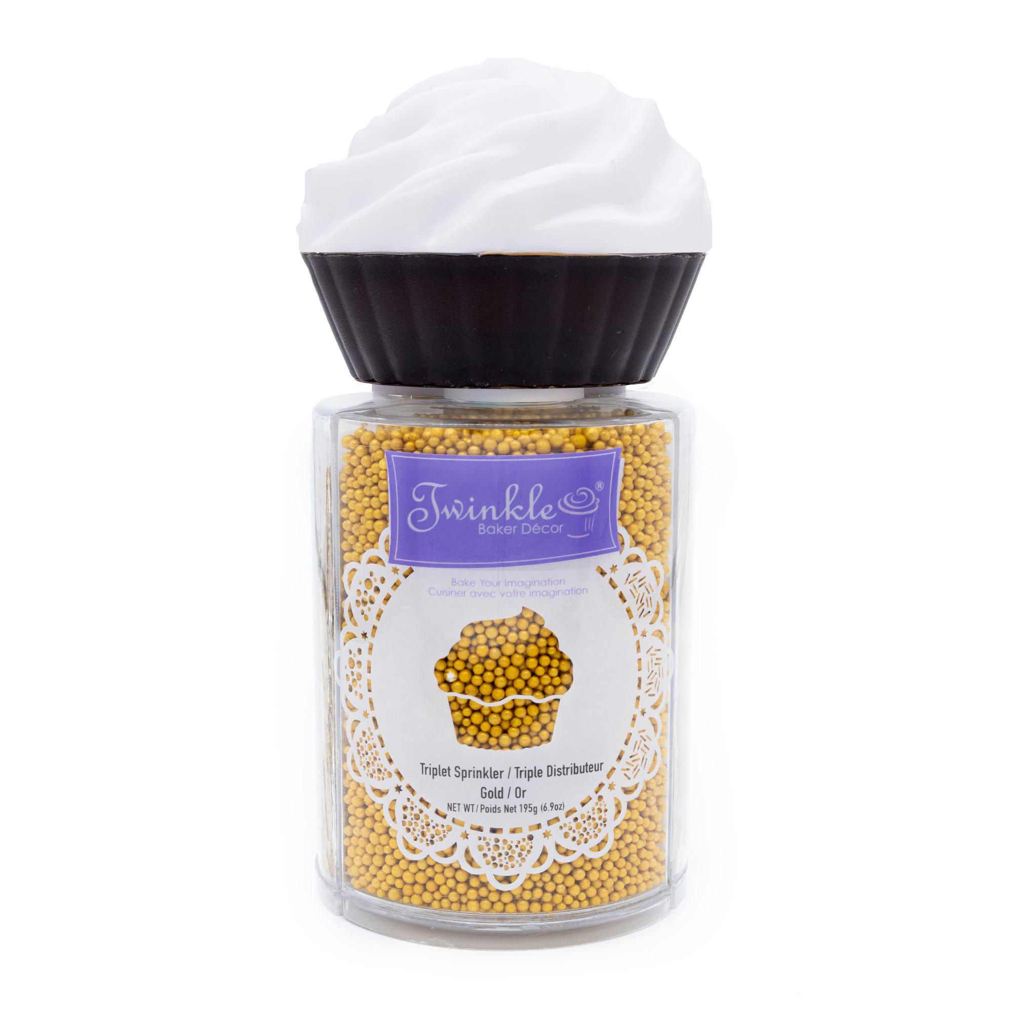 Triplet Sprinkles - Gold