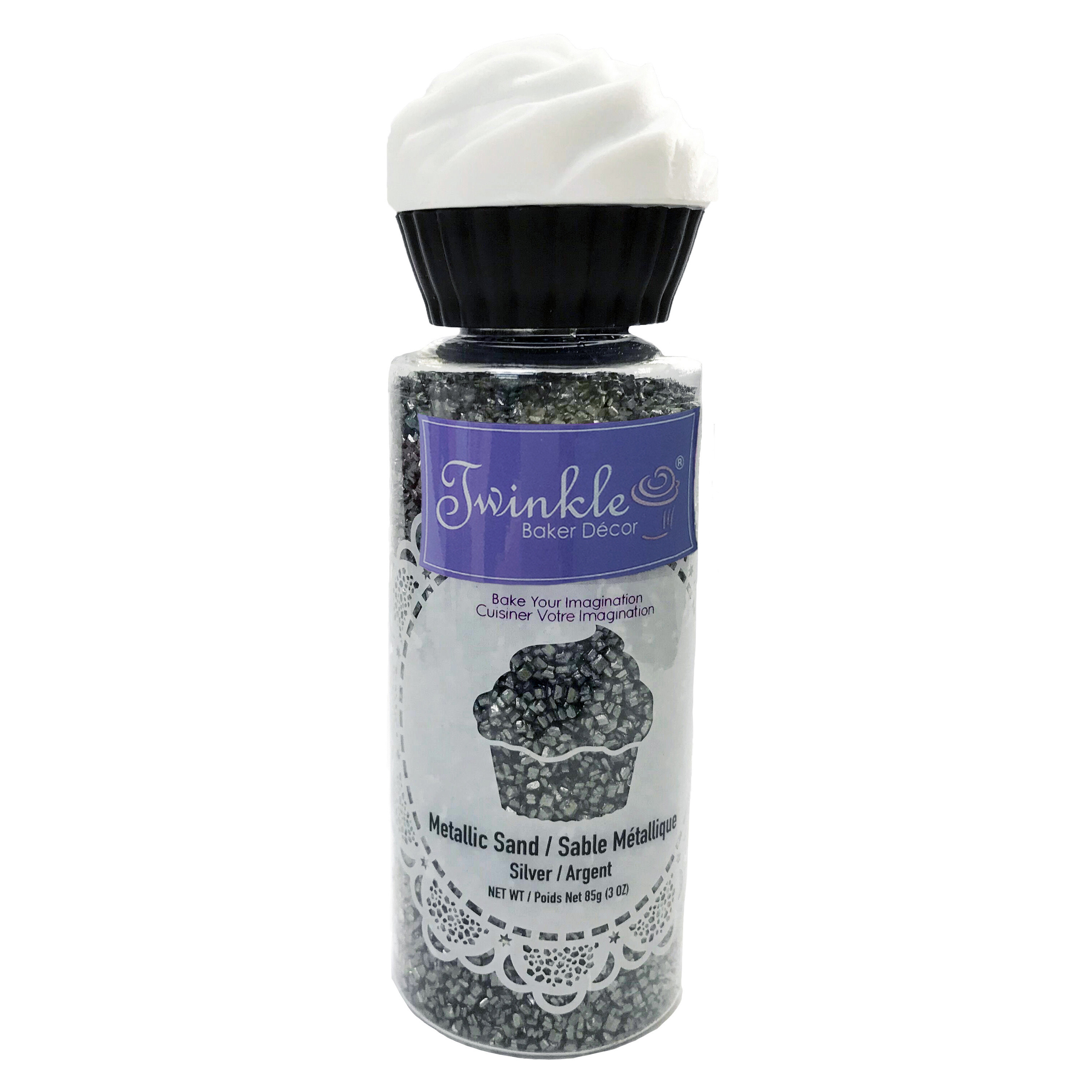 Mini Metallic Sand - Silver