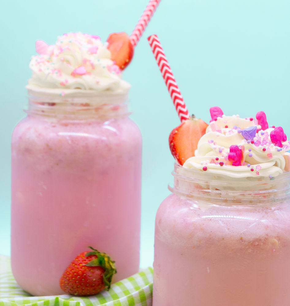 Let's create something sweet! Today's a #Barbie Strawberry Milkshake ...
