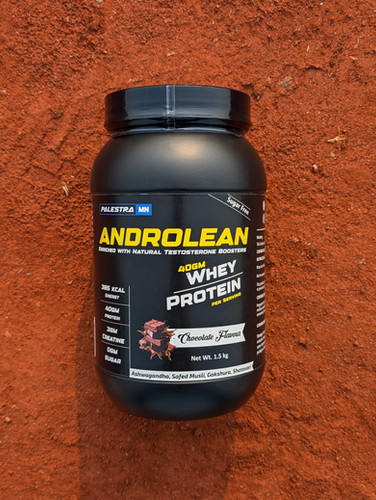 AndroLean -1.5kg Lean Whey Protein with Ayurvedic Testosterone Booster ...