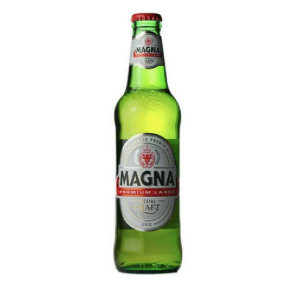 Magna Premium Lager Beer Bottle 24 pk/12 oz | Pack It Pro LLC