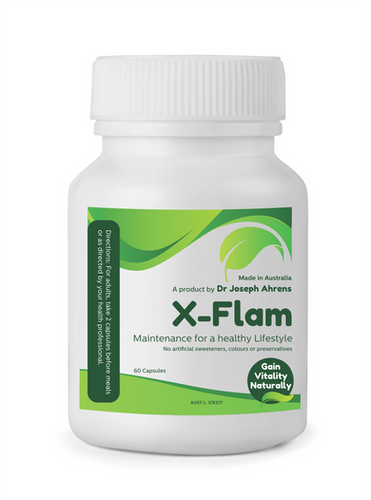 X-flam 60 capsules bottle | x-flam