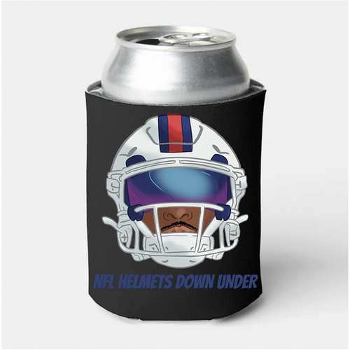 Beer Smash Helmet - Stubby Holder | NFL Helmets Down Und