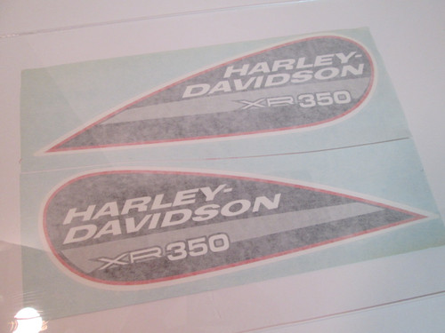 XR350 Harley Davidson Tear Drop Tank Decal | hi-speedmotorcycles